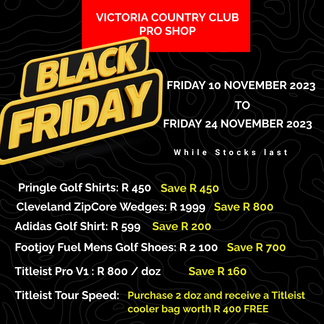 Be sure to make the most of our Black Friday Specials running at the ...