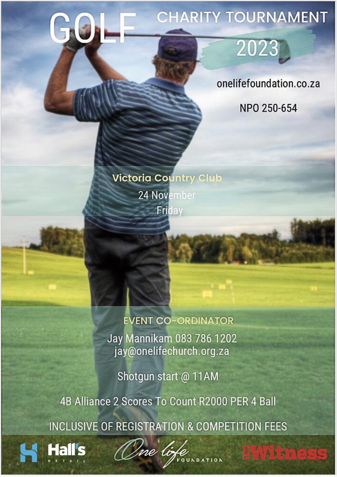 Join us for the One Life Foundation Charity Tournament on Friday 24 ...
