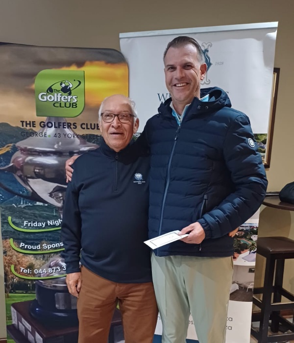 Maurice van Merch (Honorary & Lifetime Member) and Meyer Potgieter